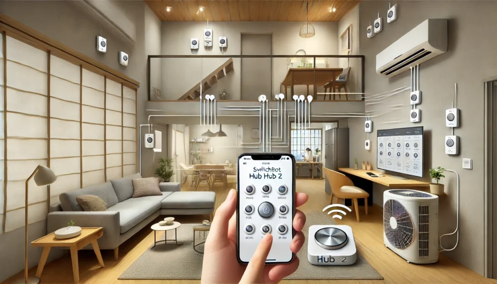 SwitchBotハブ2は別の部屋でも1台で操作可能？失敗しない設置のコツとは